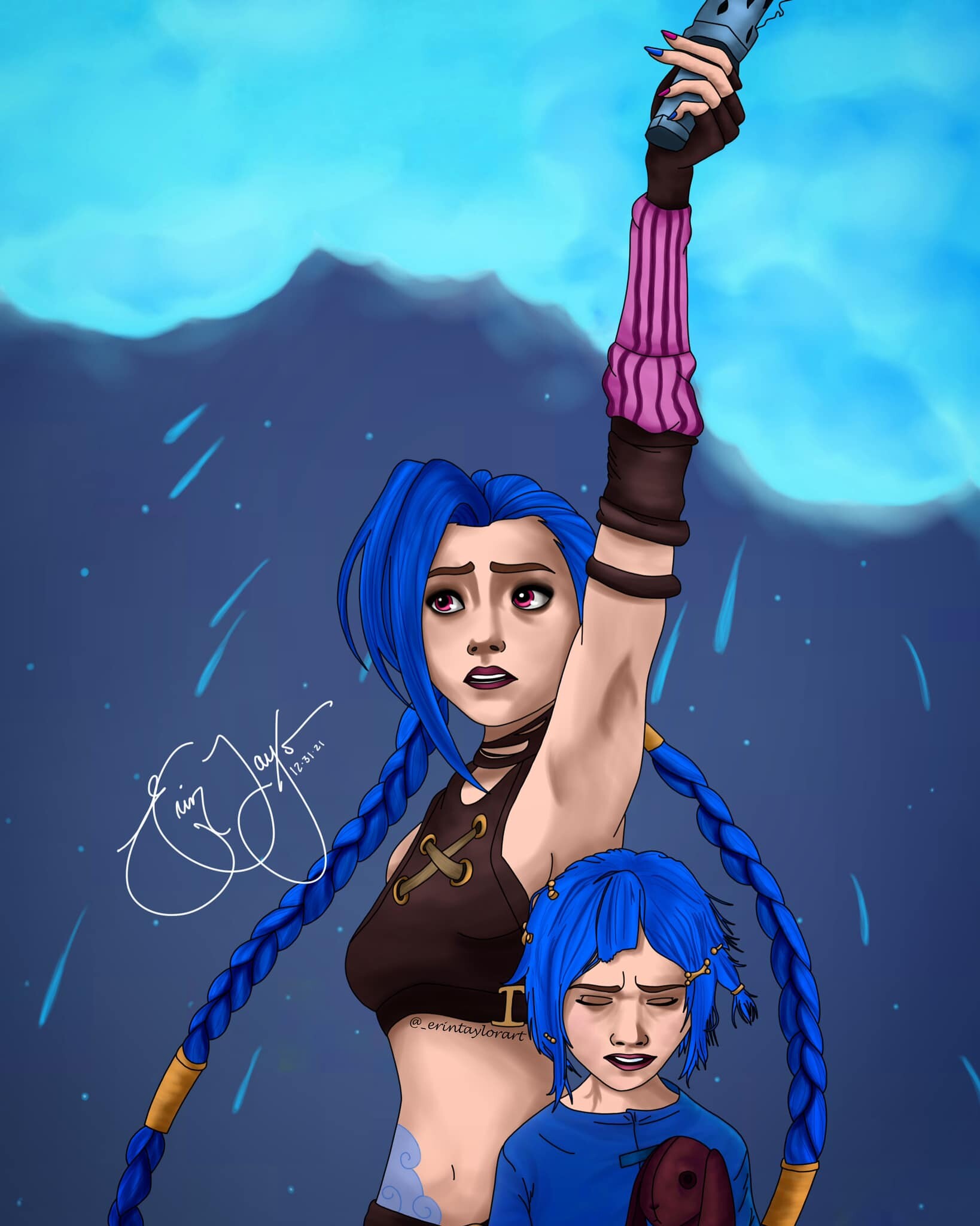ArtStation - Jinx; Arcane