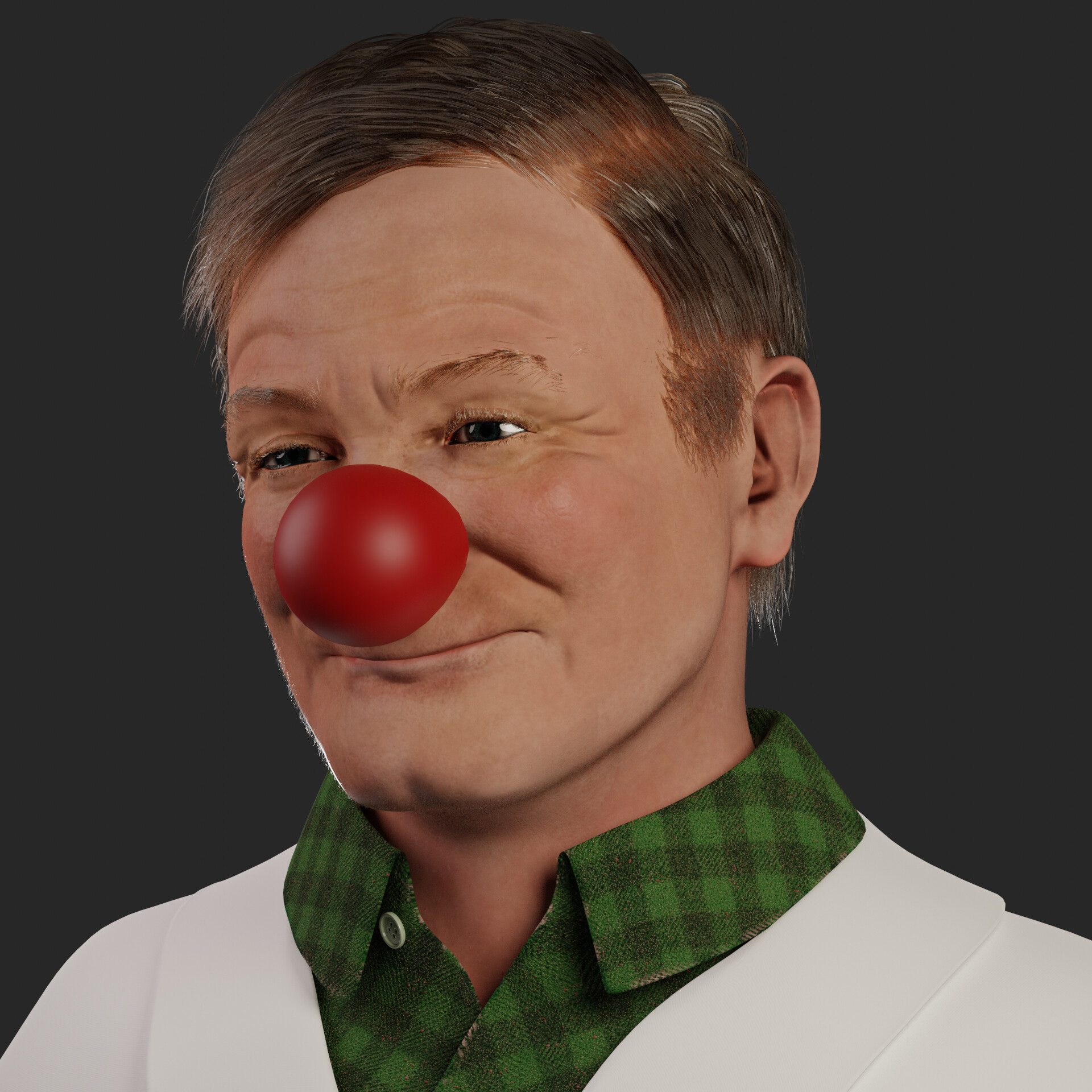 ArtStation - 3D Portrait of Robin Williams