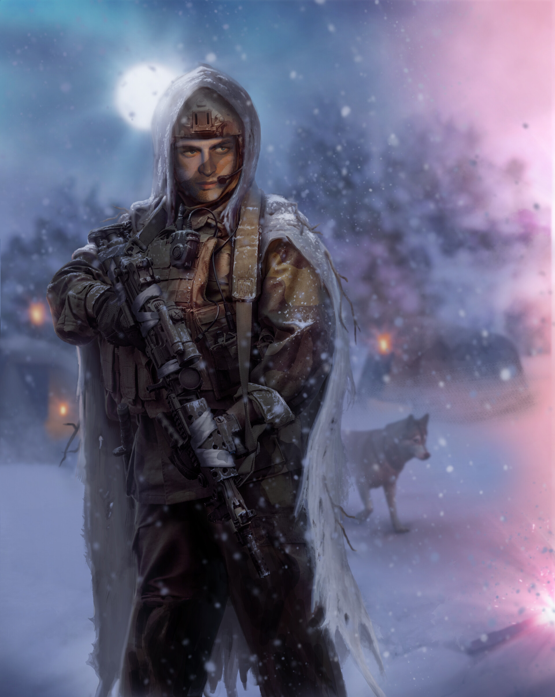 ArtStation - winter soldier