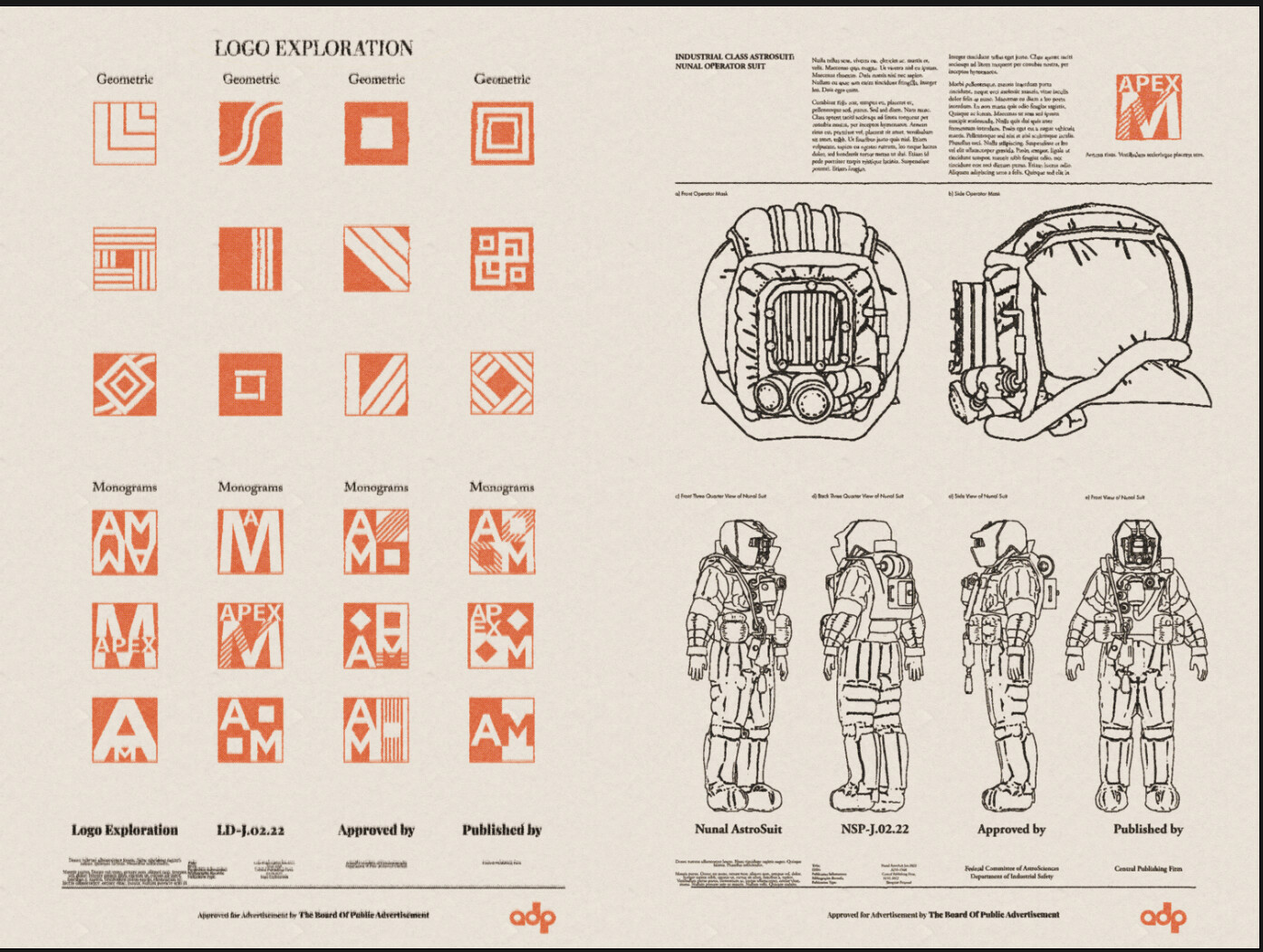 ArtStation - Retro Layout