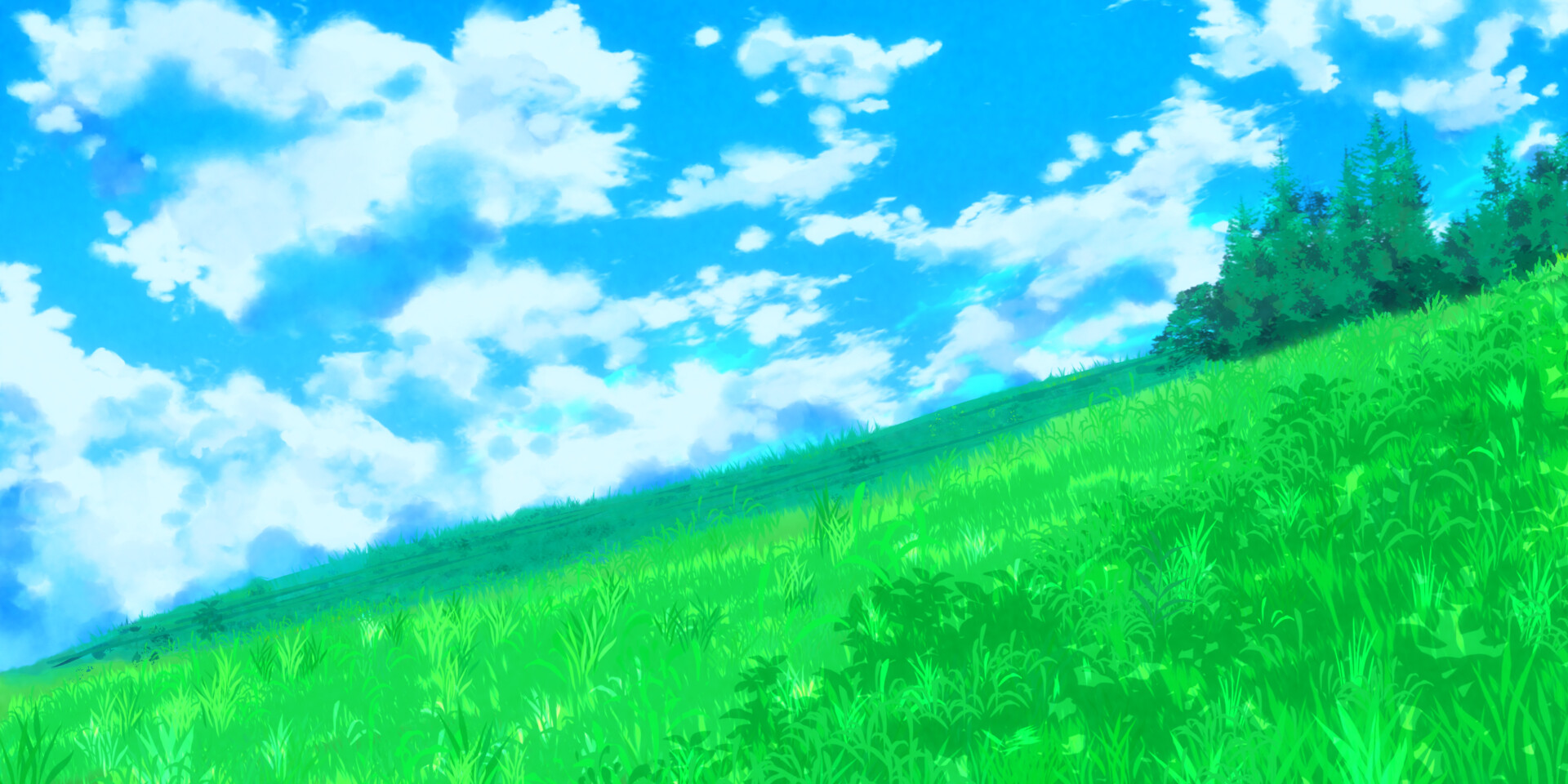 ArtStation - Anime Styled Clouds #2
