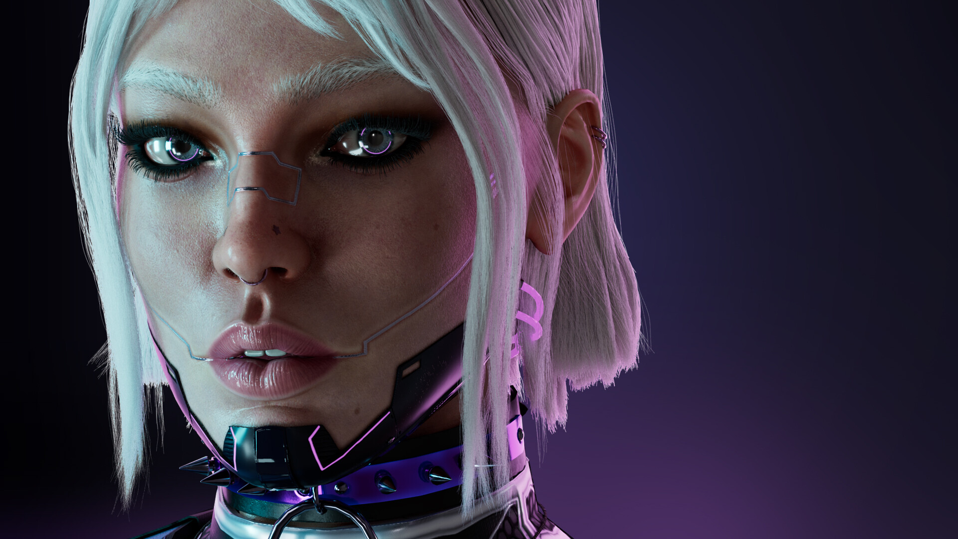 Marie-Eve Cyr - Cyberpunk Rave Girl