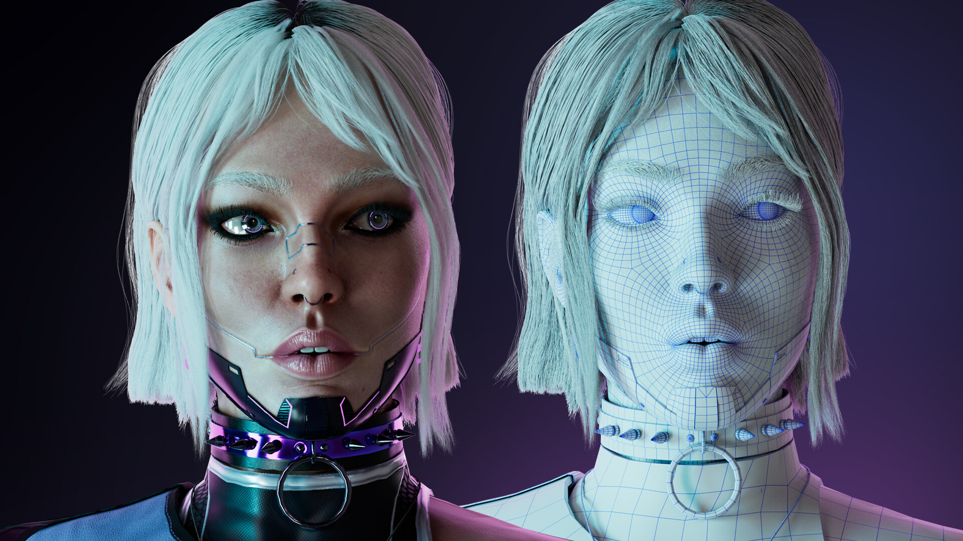 Marie-Eve Cyr - Cyberpunk Rave Girl