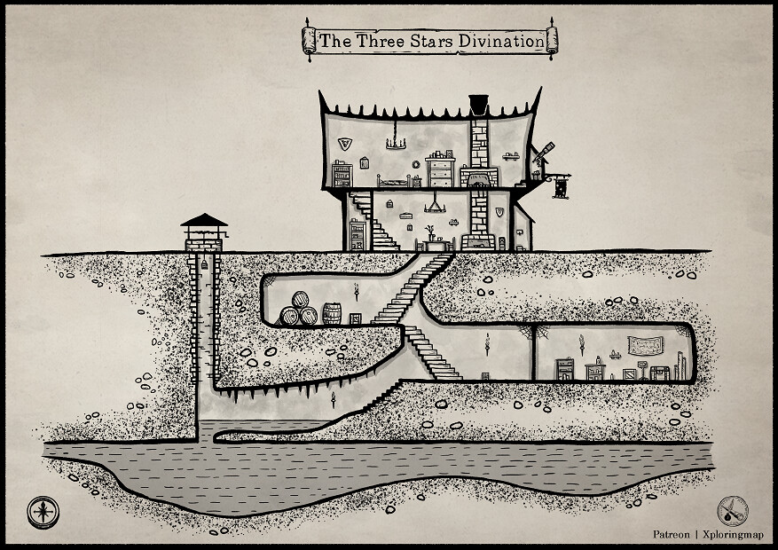 ArtStation - The Three Stars Divination