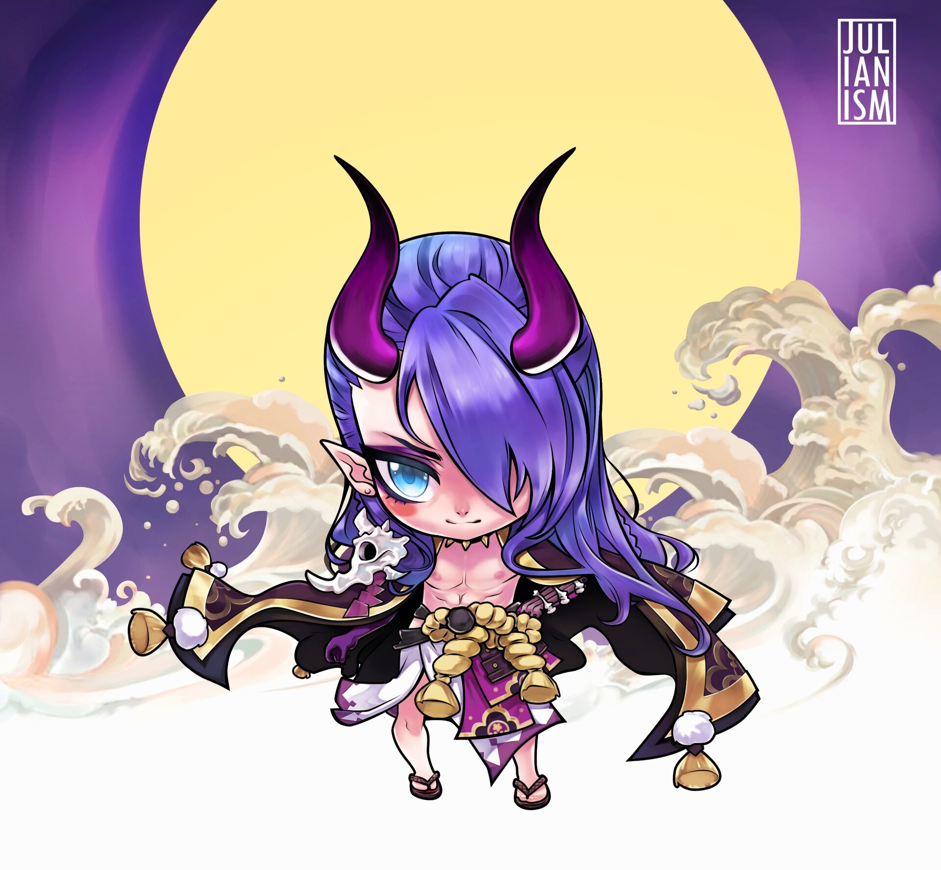 ArtStation - Yasha from Onmyoji