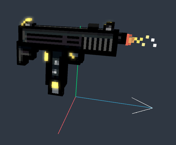 ArtStation - Golden Uzi