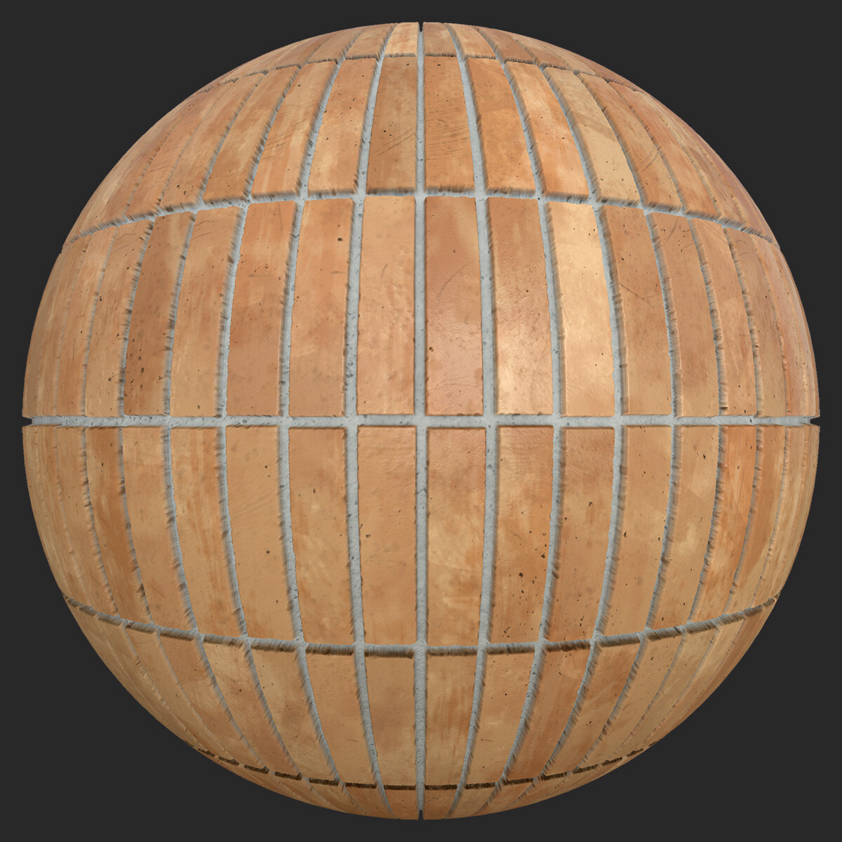 ArtStation - Vertically Stacked Terracotta Tile Texture