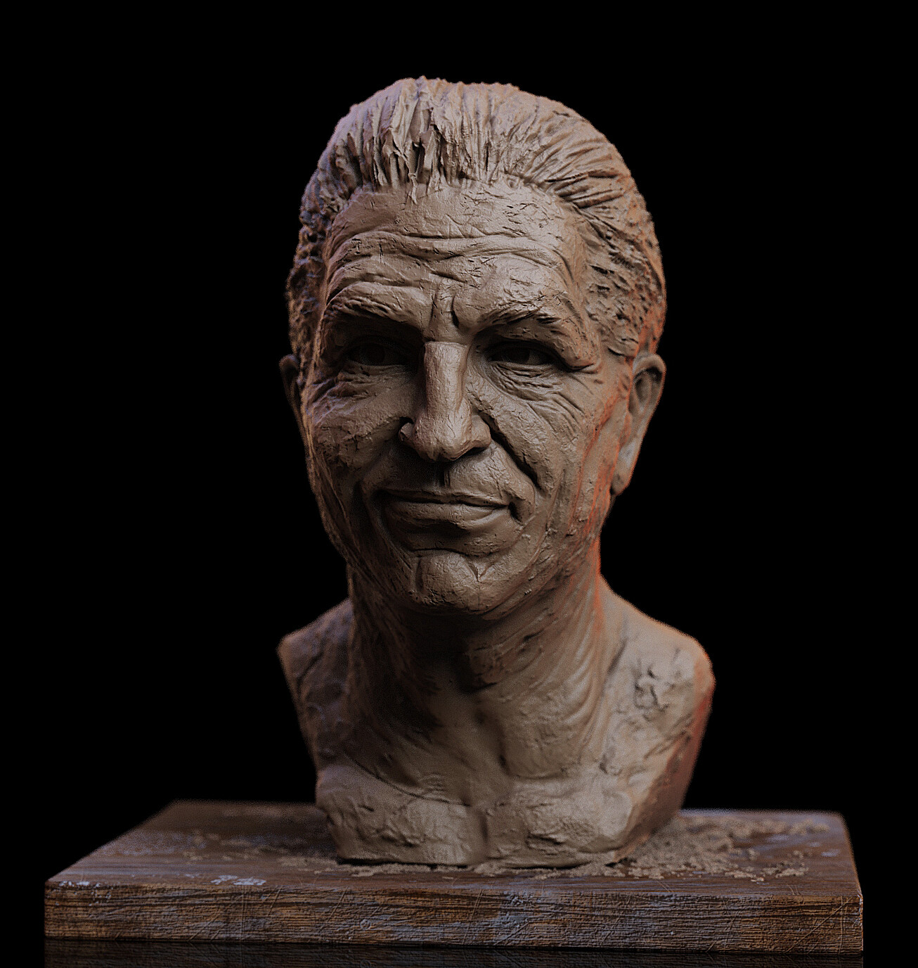 ArtStation - CLAY BUST PRACTICE IN ZBRUSH
