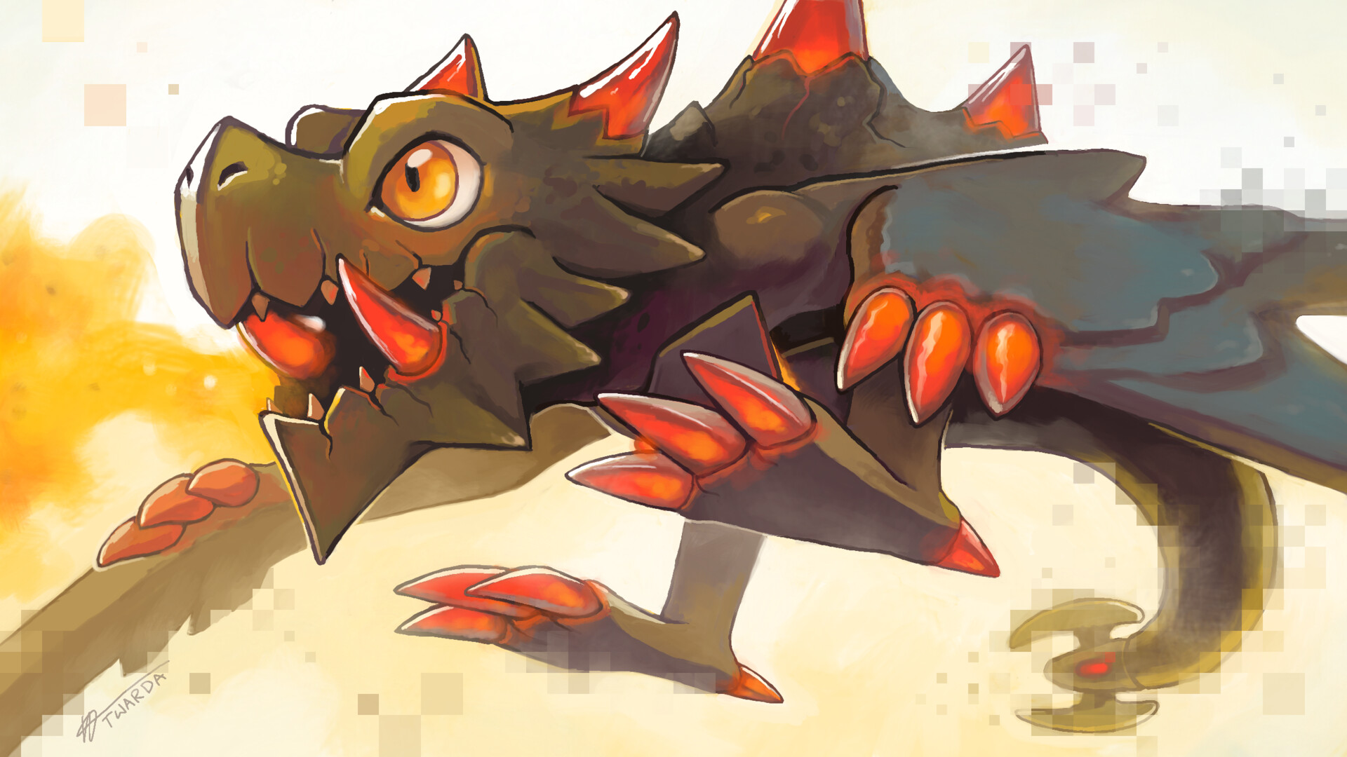 ArtStation - Vorvomon & Agumon