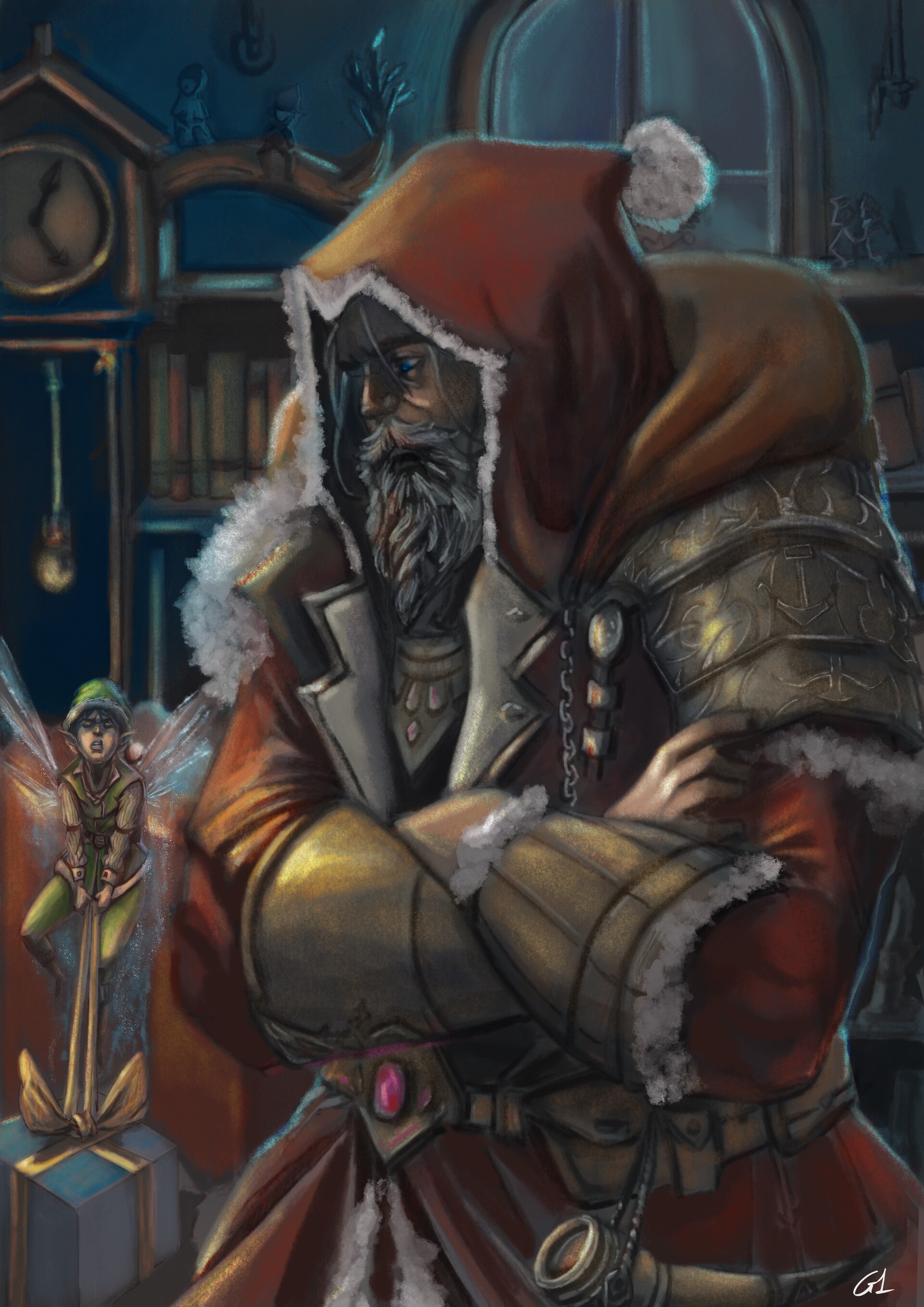 ArtStation - A gift for... Santa