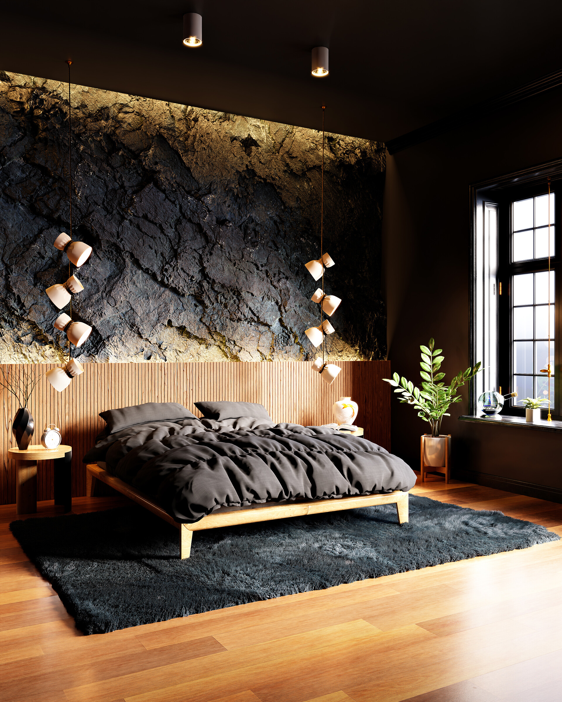 ArtStation - CGI - Dark Bedroom
