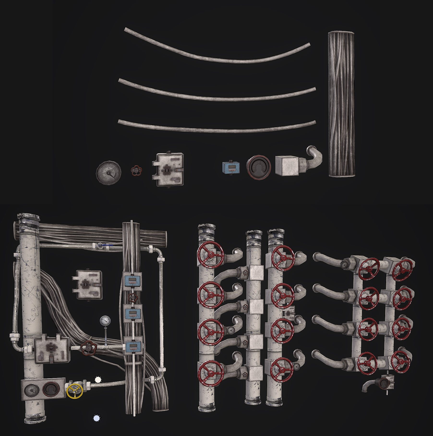 matt isaac - Rust Underwater Base Pipe Greeble