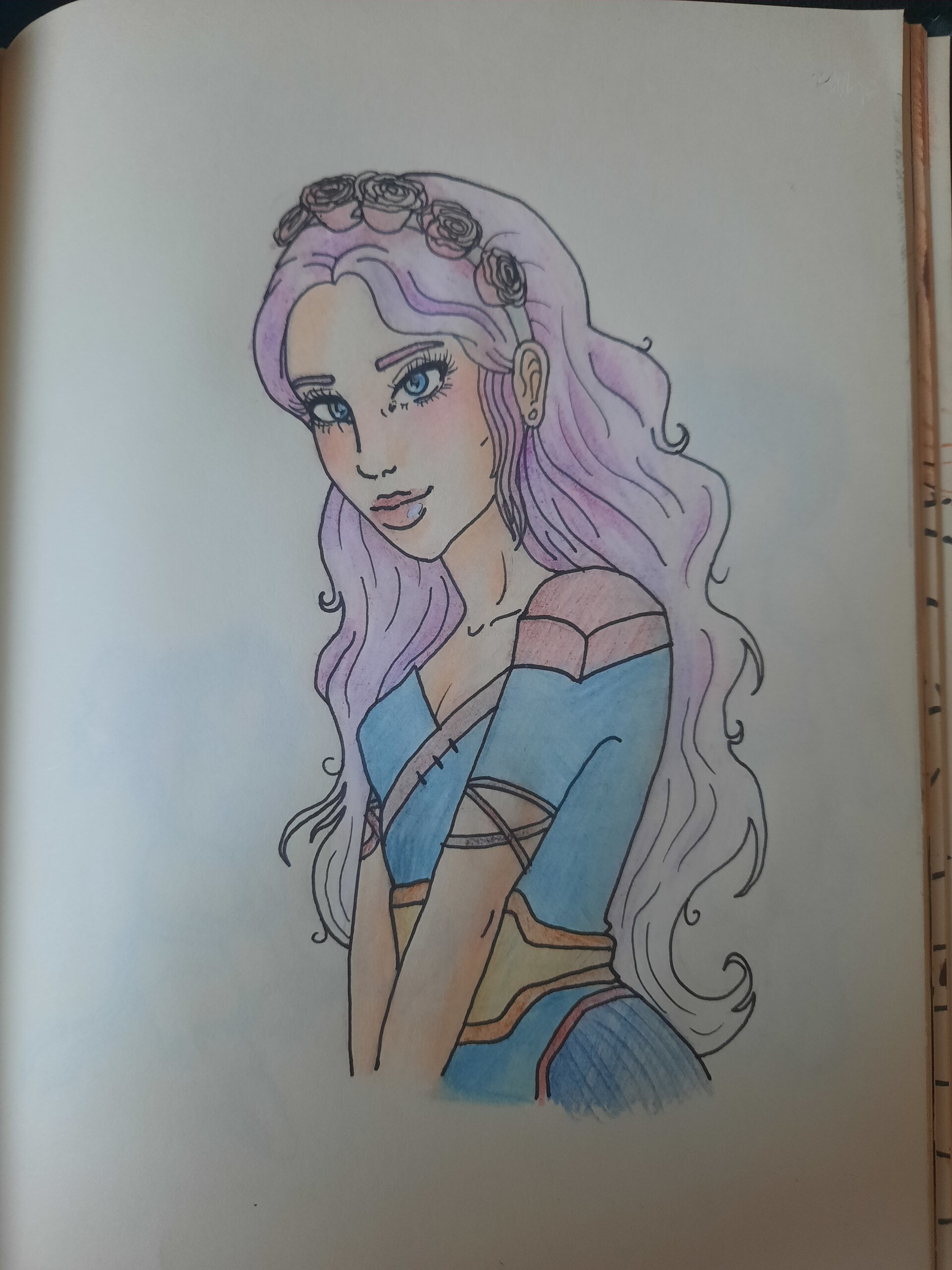 ArtStation - Rose Girl