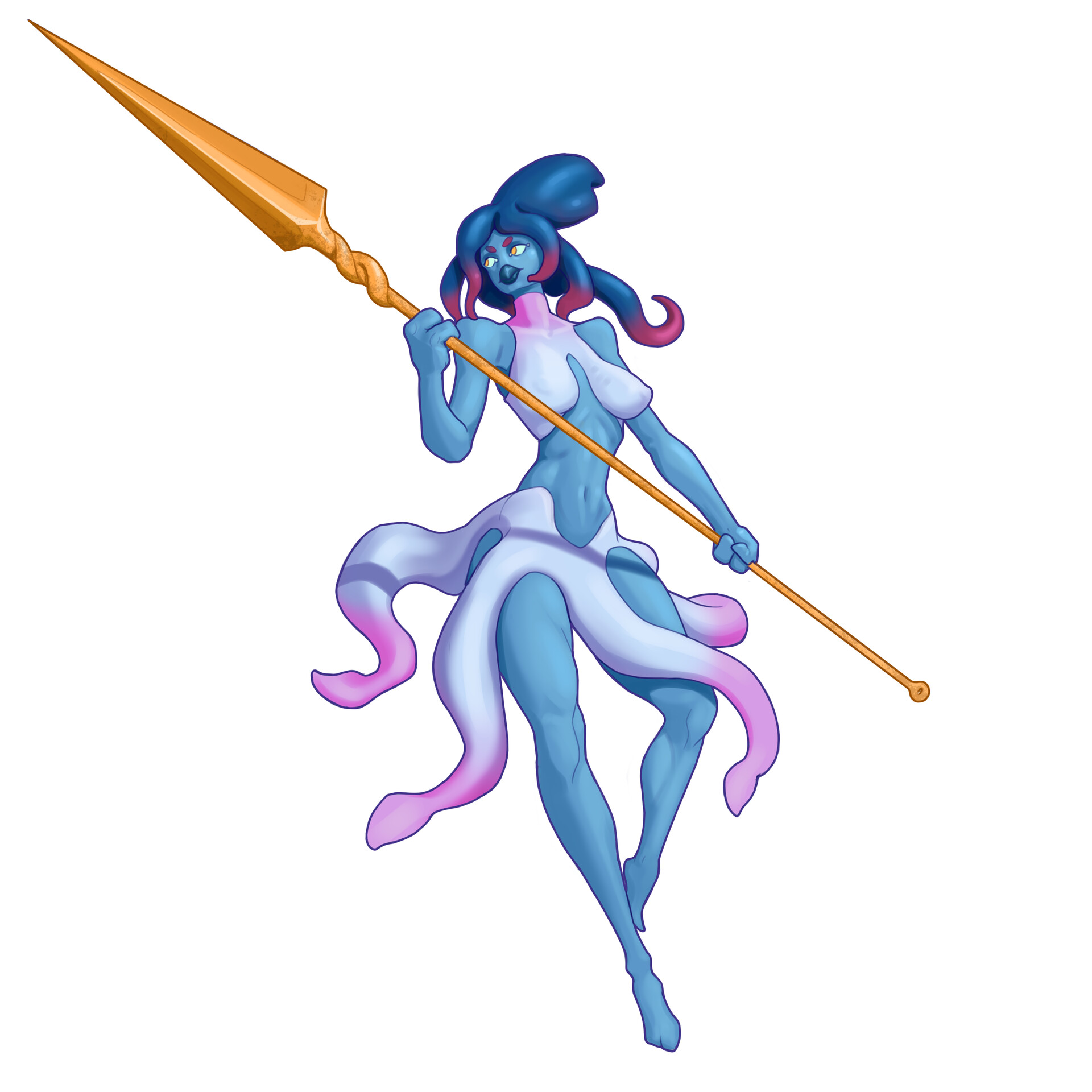 ArtStation - Squid Warrior