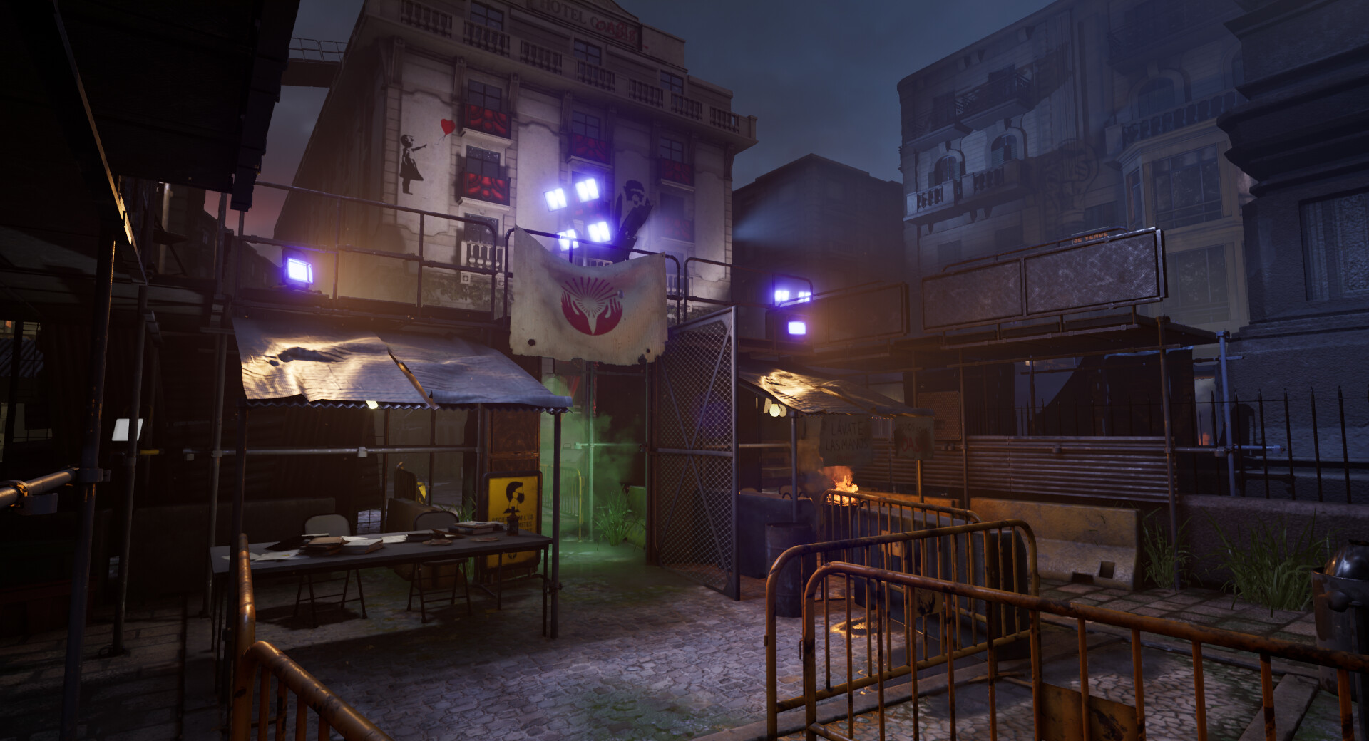 Adrià López - Post-Apocalyptic Camp - Oasis