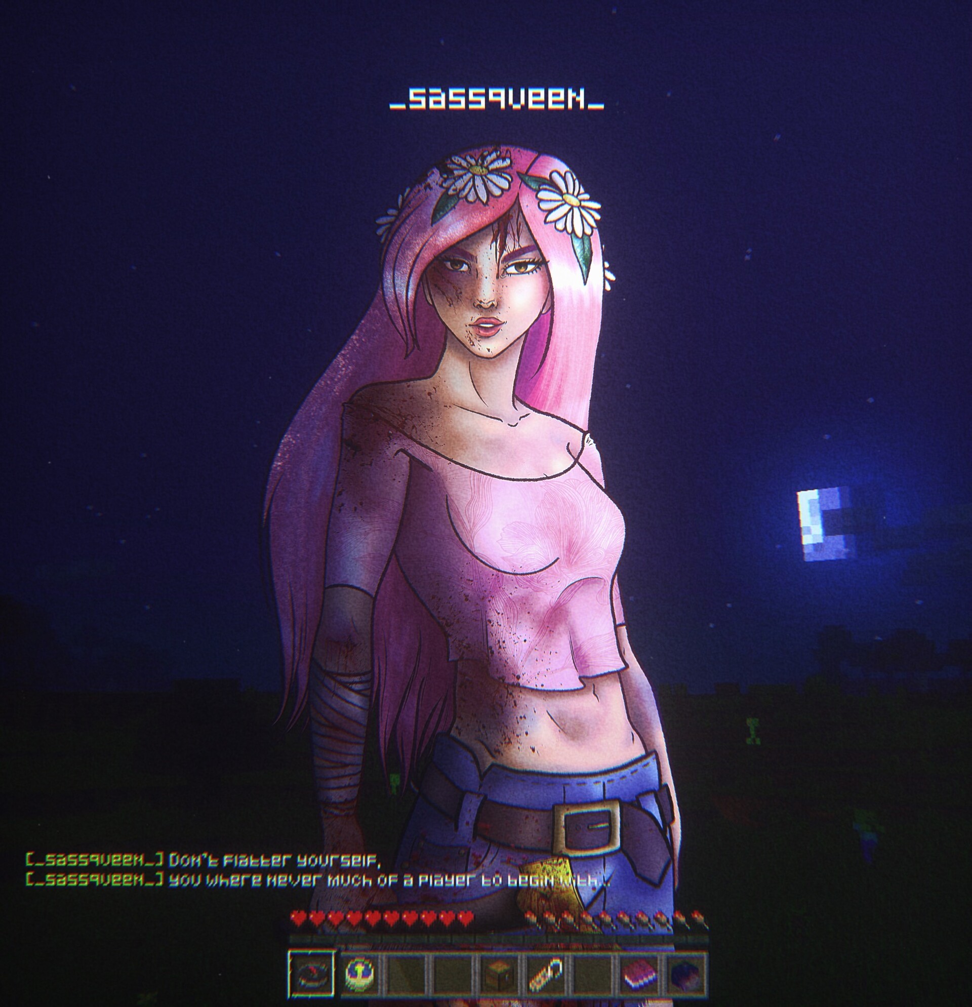 Artstation Minecraft Fan Art