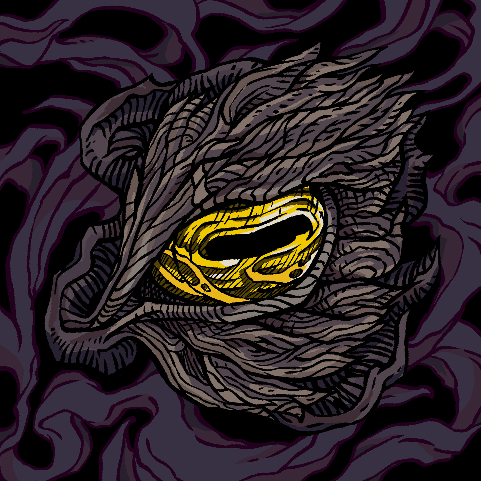 ArtStation - Goat eye