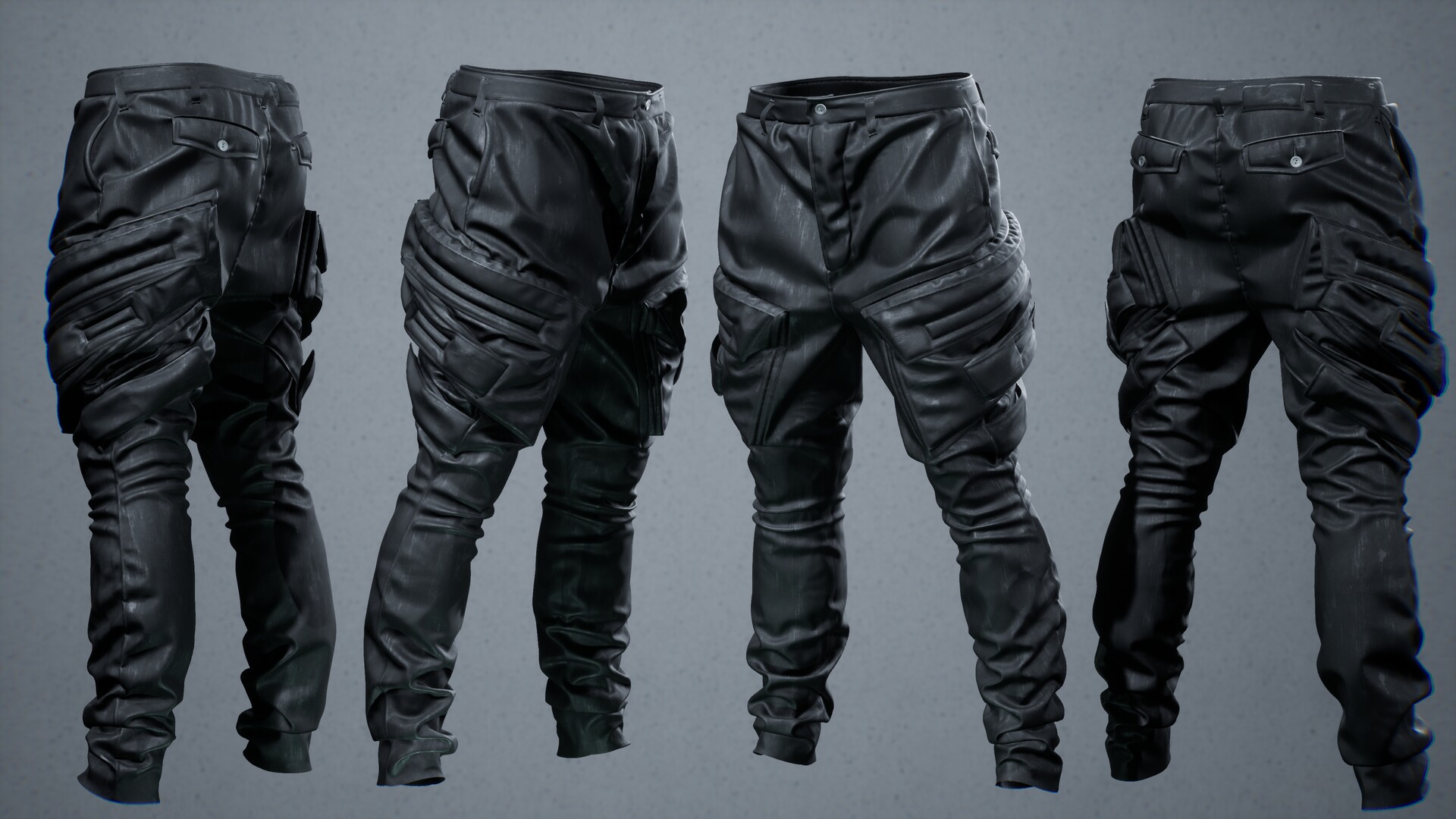 ArtStation - gasmask pants