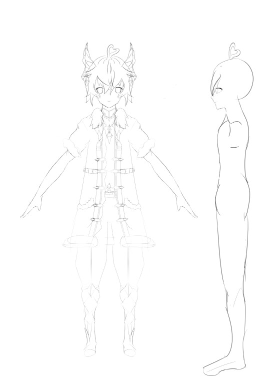 ArtStation - Character Concept Art, Human/Dragon