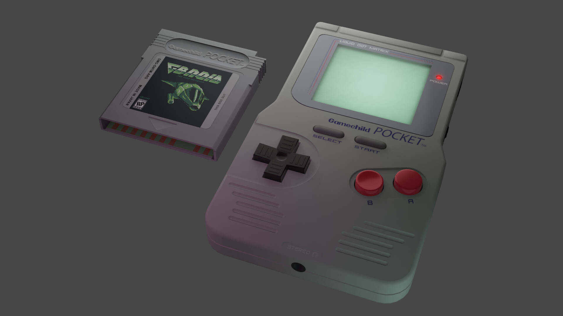 ArtStation - Portable Game Device