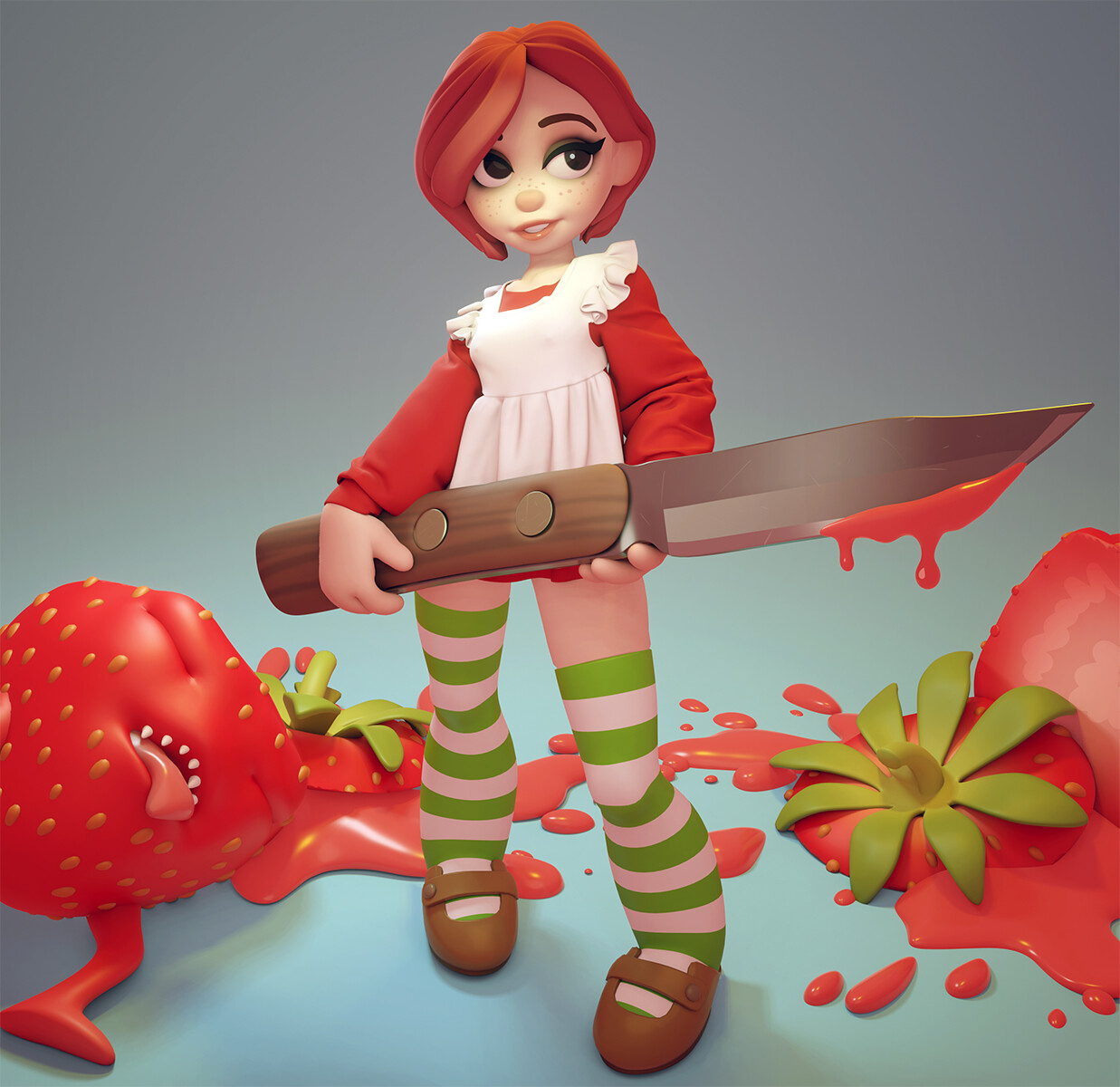 ArtStation - berry berry bad