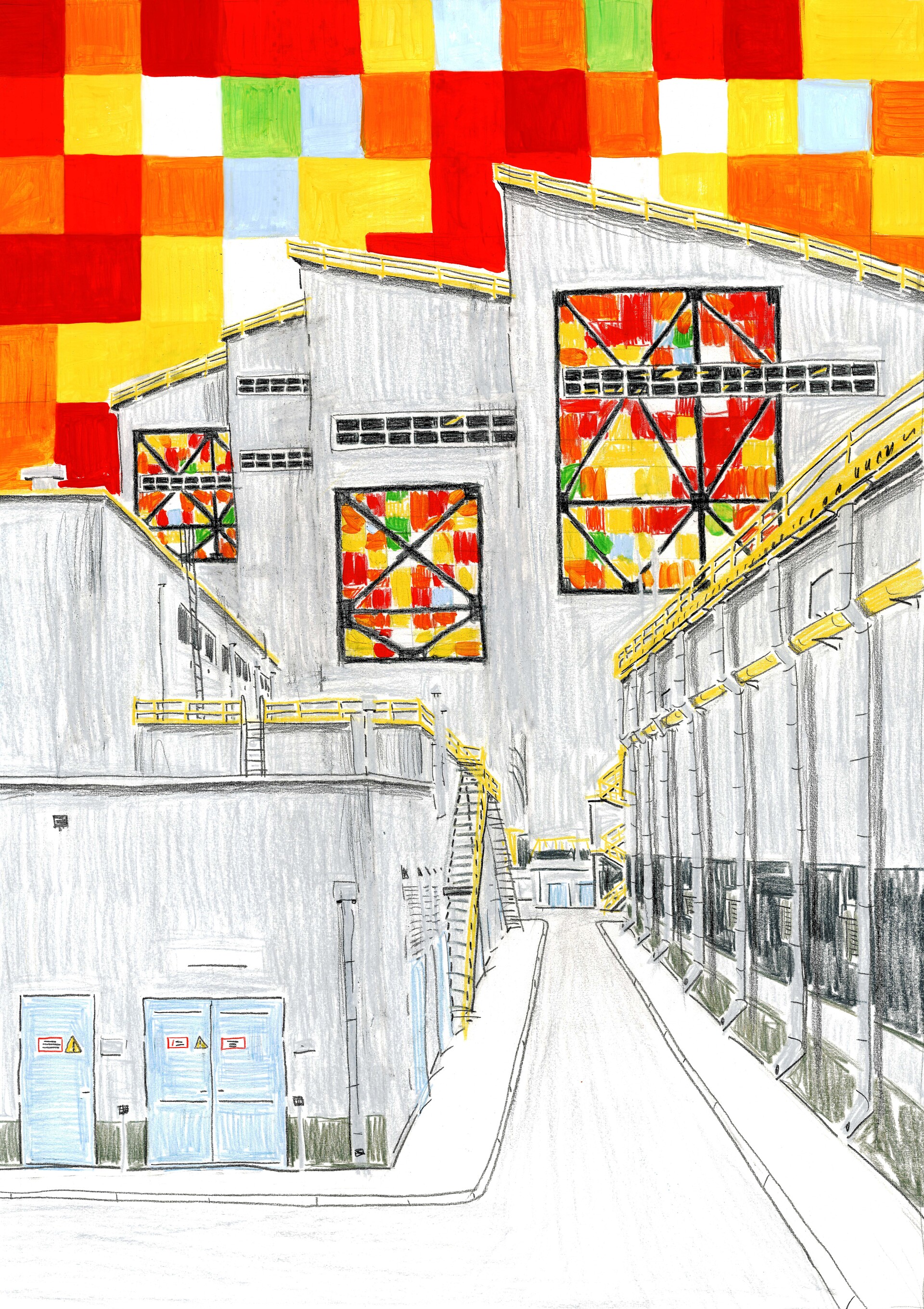 ArtStation - Illustration by series of illustrations for green ...