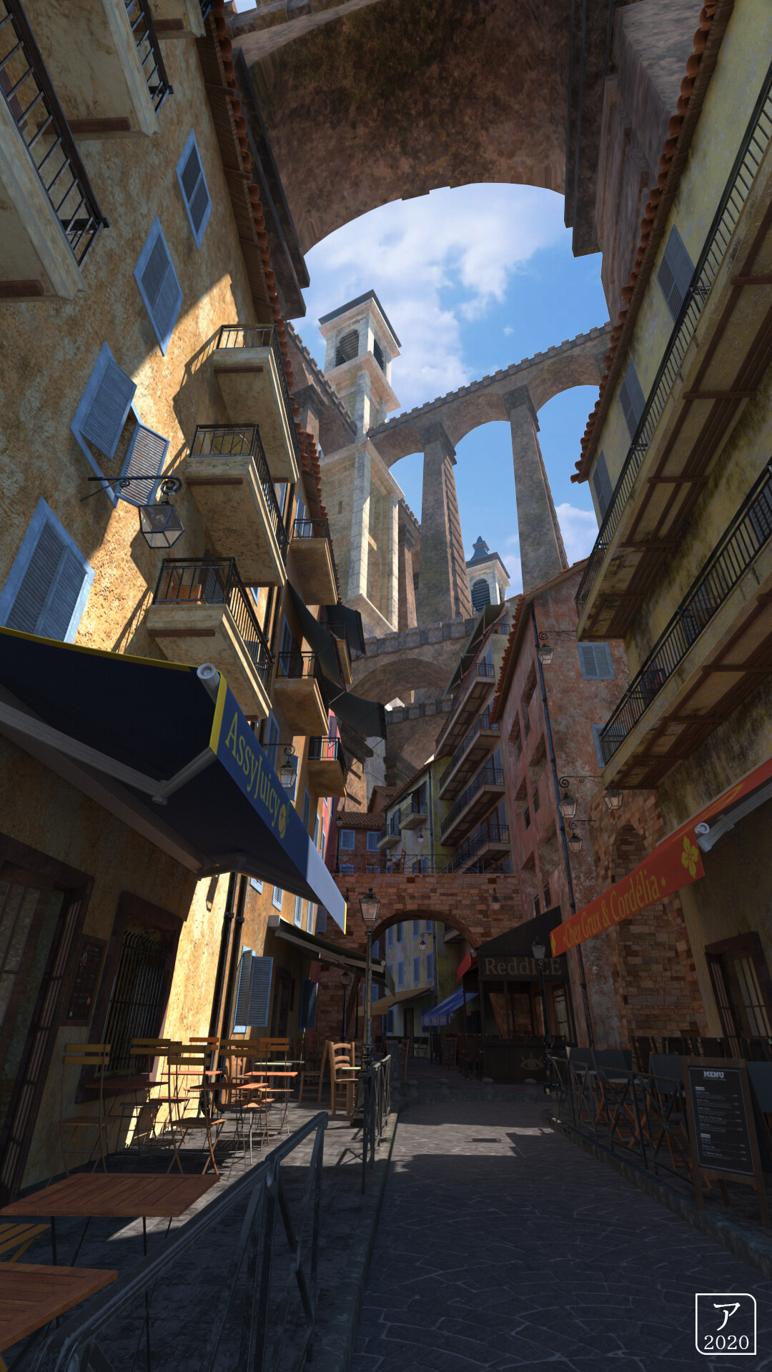 ArtStation - Southern Town