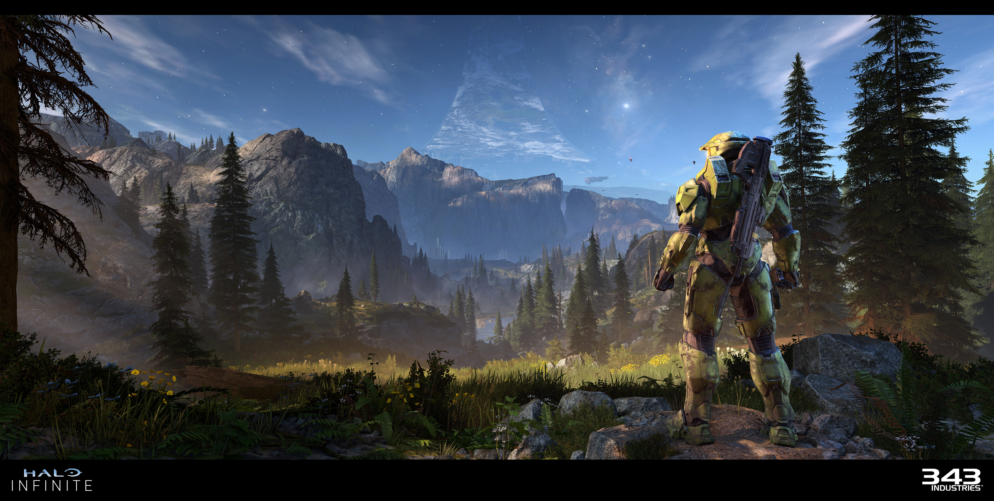 Steven Carroll - Halo: Infinite - Main Menu and Campaign Menu environment