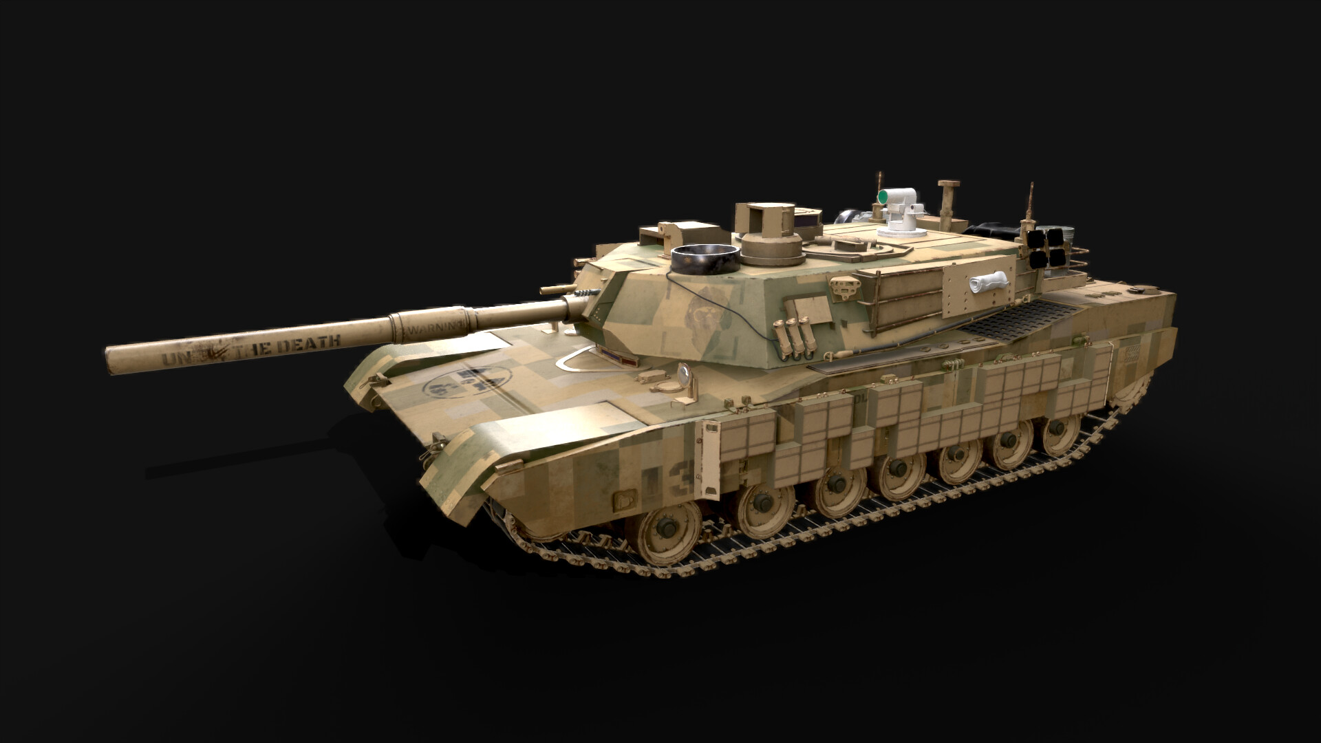 ArtStation - Tank - M1A2 Abrams
