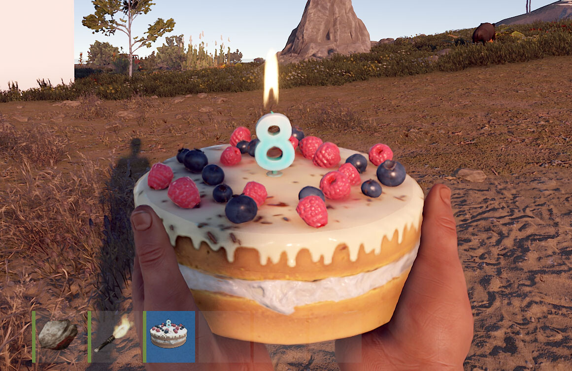 matt isaac - Rust 8th Birthday Cake