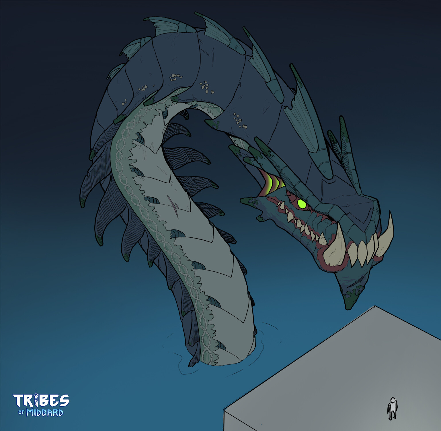 Olivier Badorg - Tribes of Midgard - Jormungandr