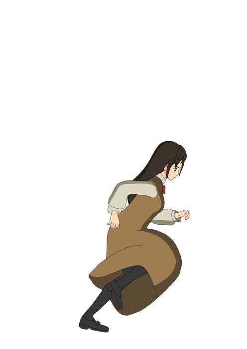 ArtStation - [Lin & Lang] Lin Running Animation