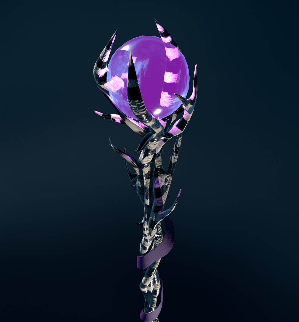 ArtStation - Yew Staff