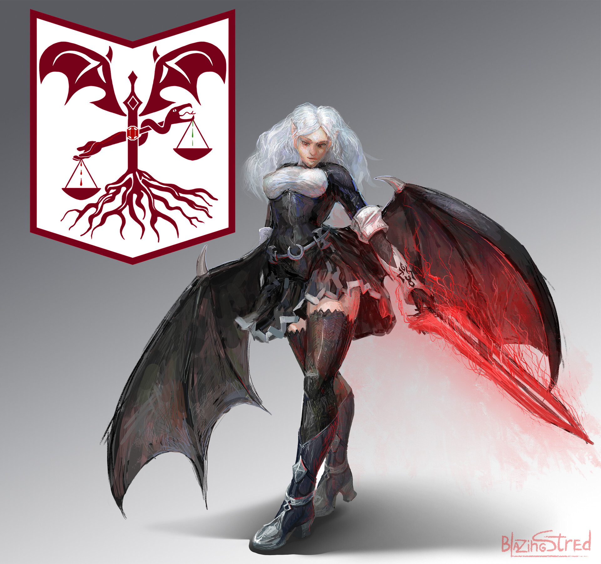 ArtStation - Vampire girl