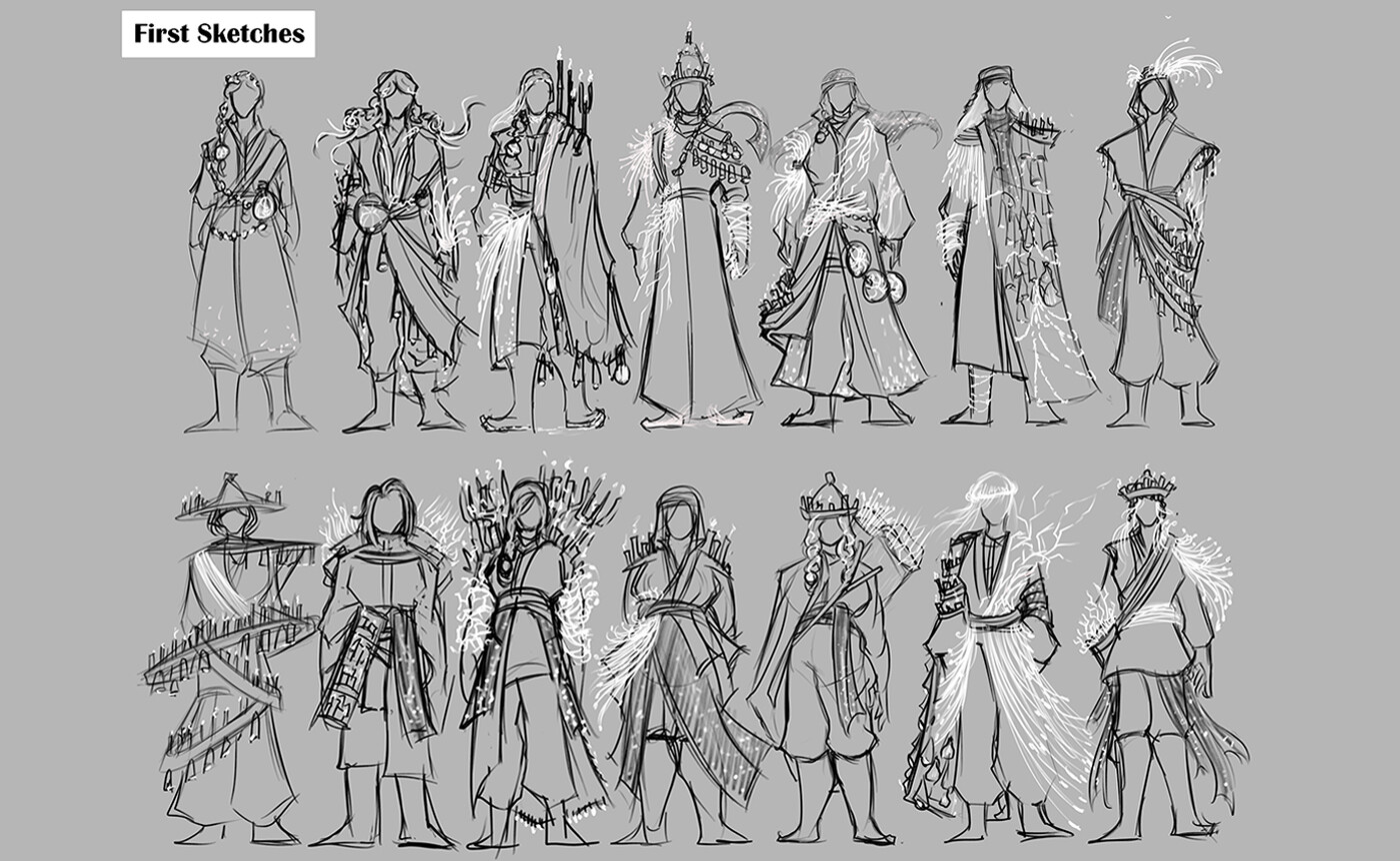 ArtStation - Lichternill: Lightseller Character Design