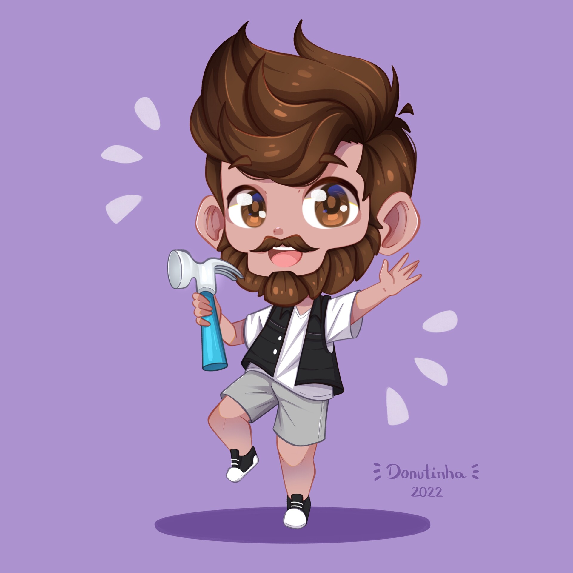 ArtStation - Commission Habbo Chibi