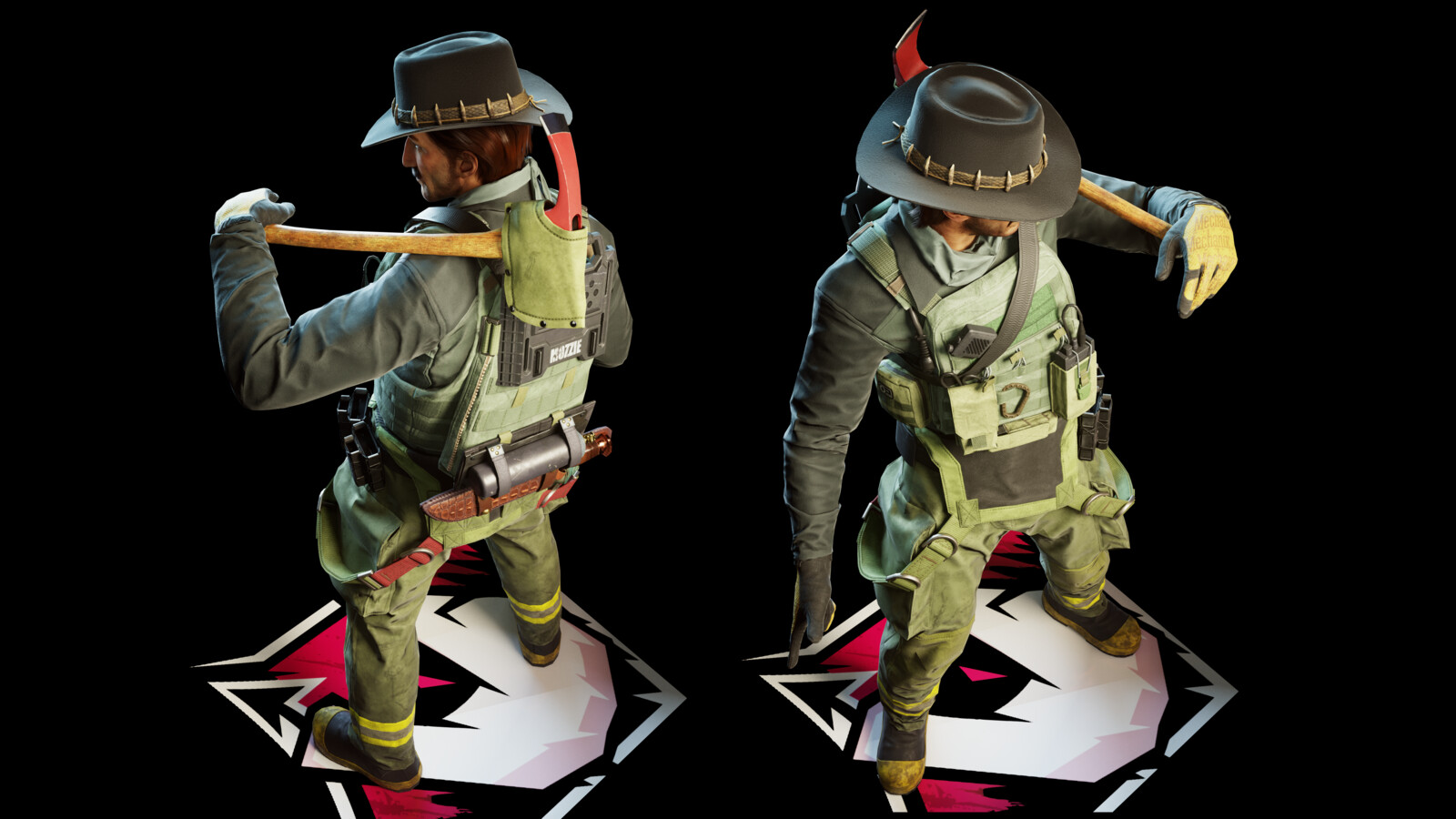 Michel Quach - Rainbow 6 Siege - Mozzie Elite