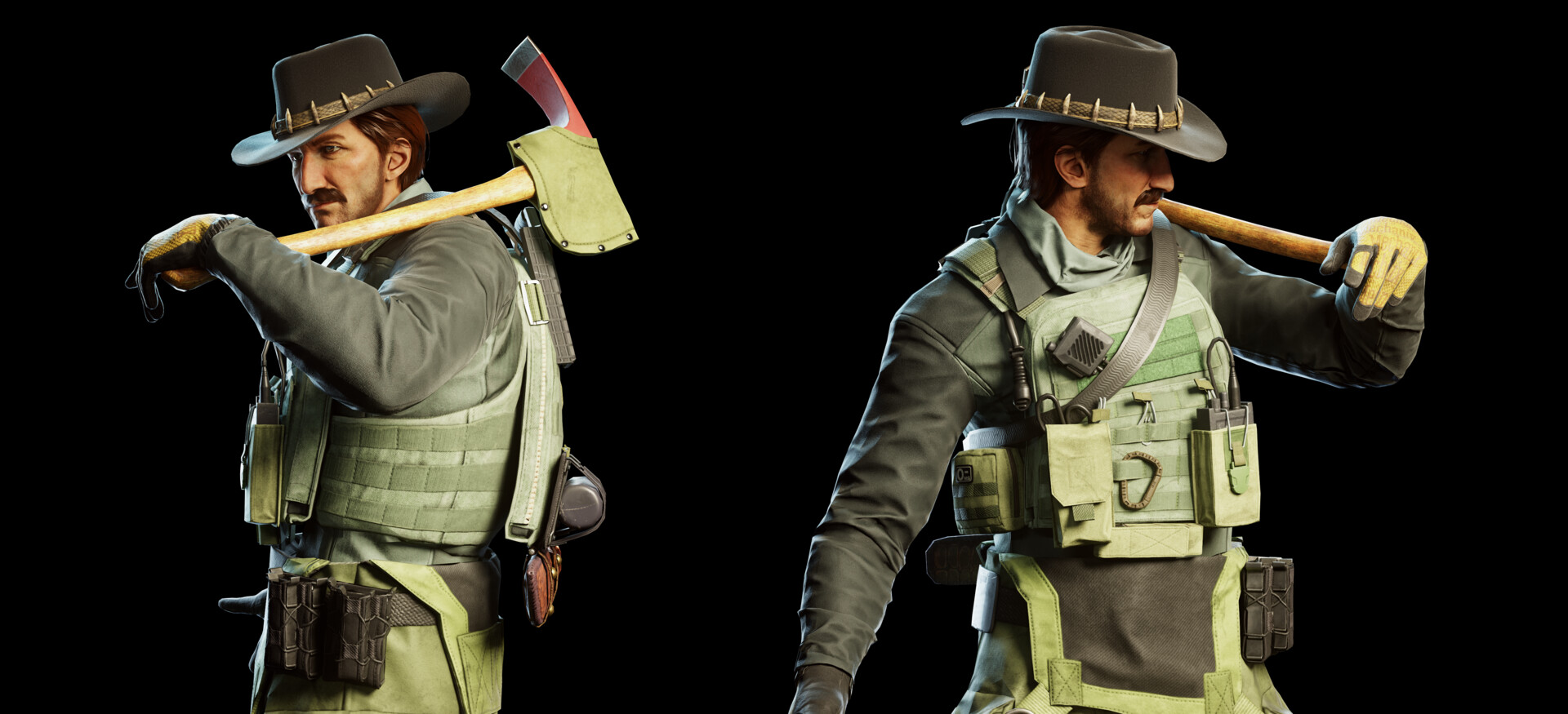 Michel Quach - Rainbow 6 Siege - Mozzie Elite