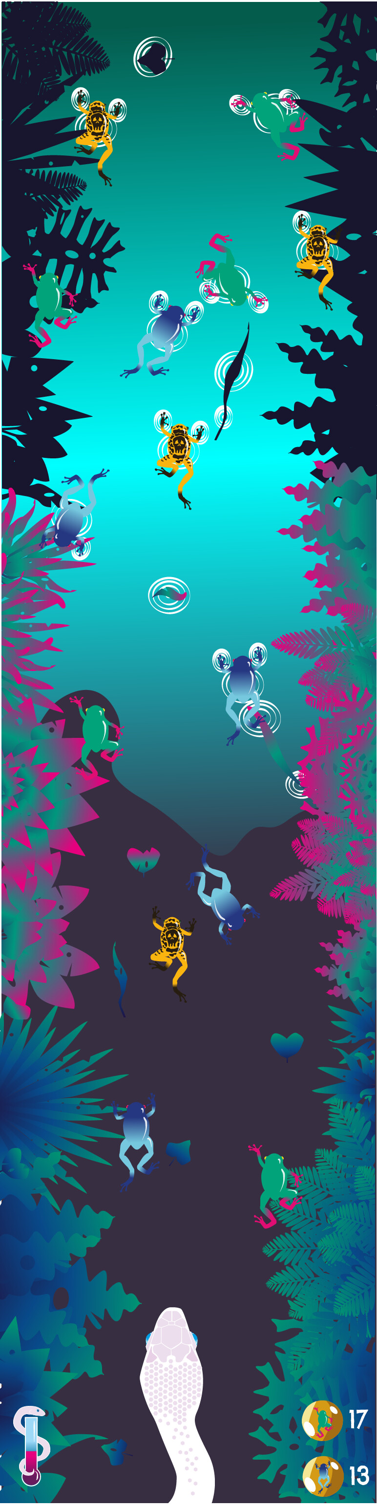 ArtStation - Neon Jungle Scroller