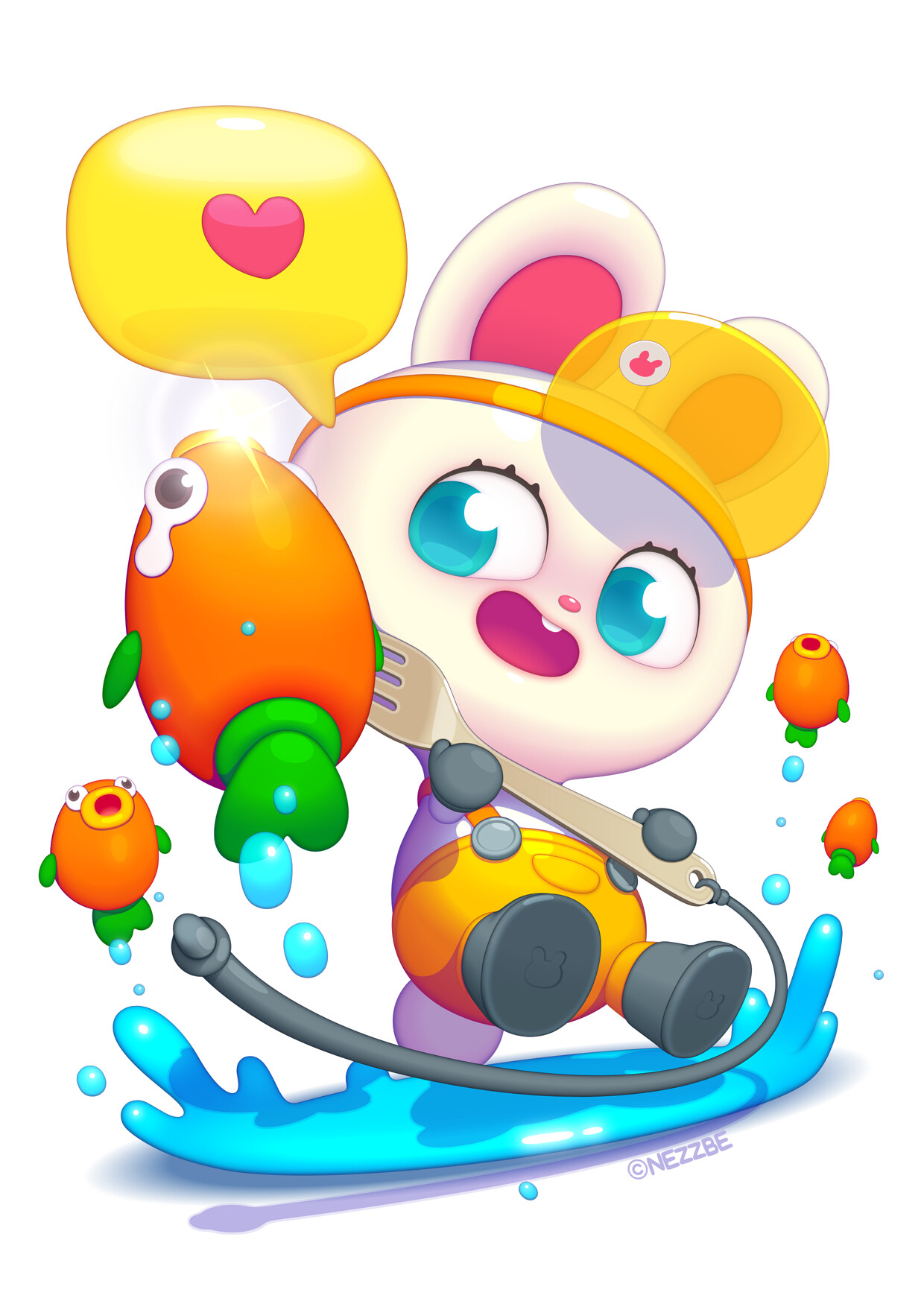 ArtStation - Carrot Fish!!