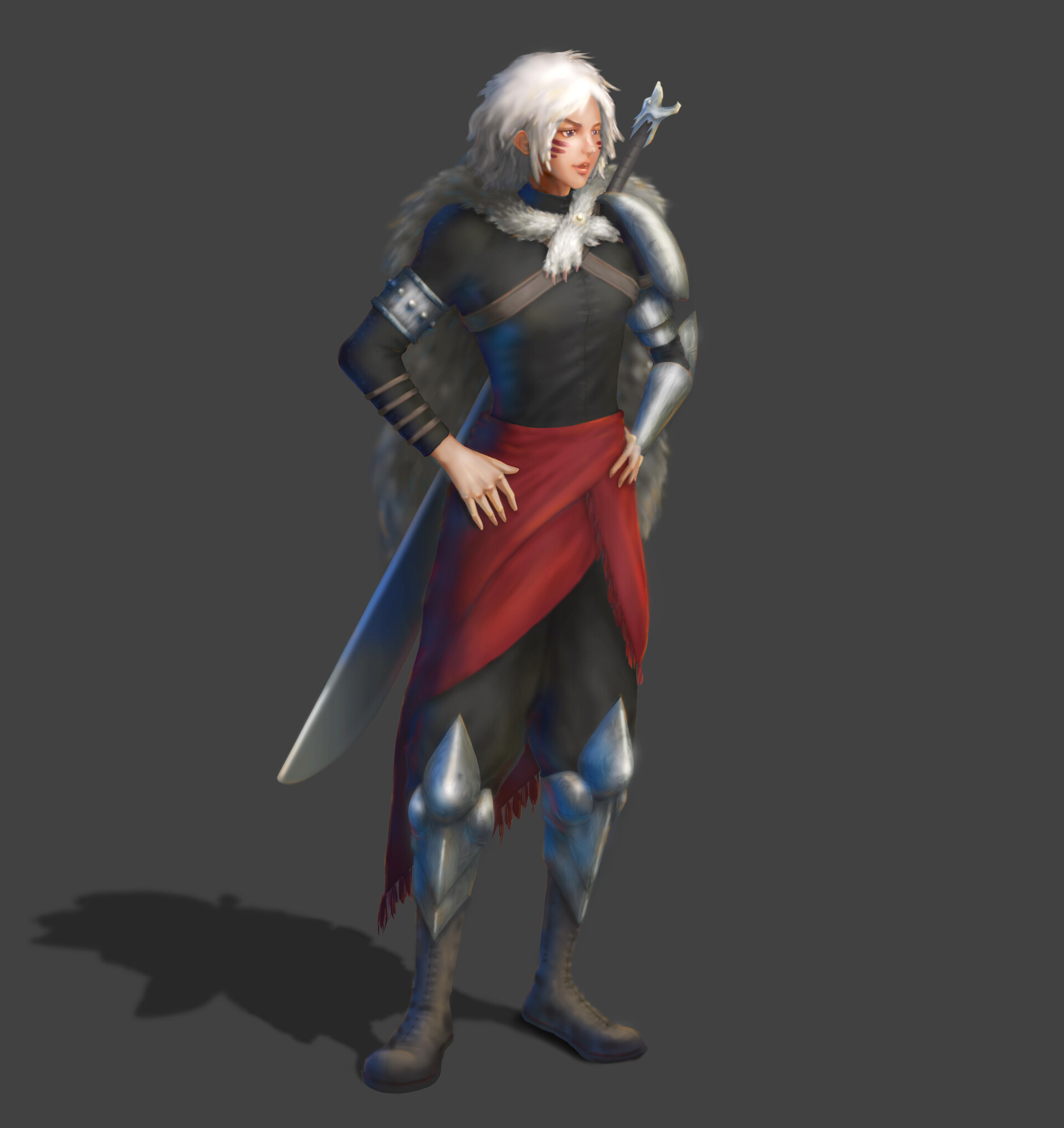 ArtStation - warrior character