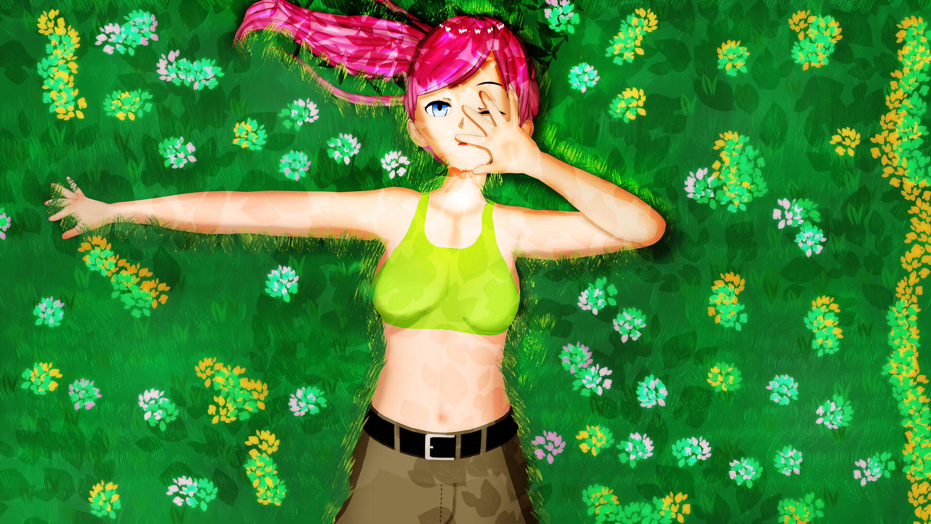 ArtStation - Exercise Girl