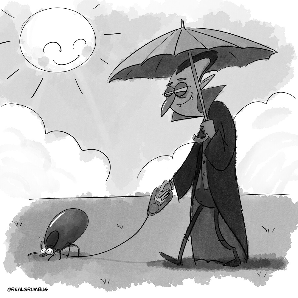 ArtStation - Inktober2021 - Tick