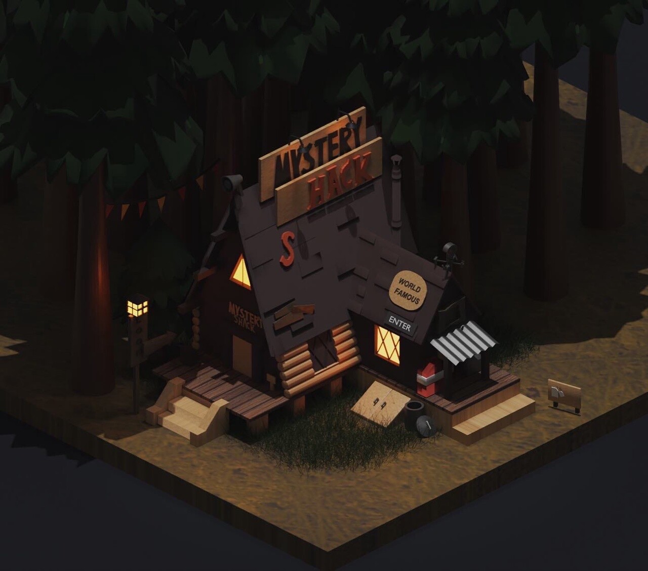 ArtStation - Mystery Shack