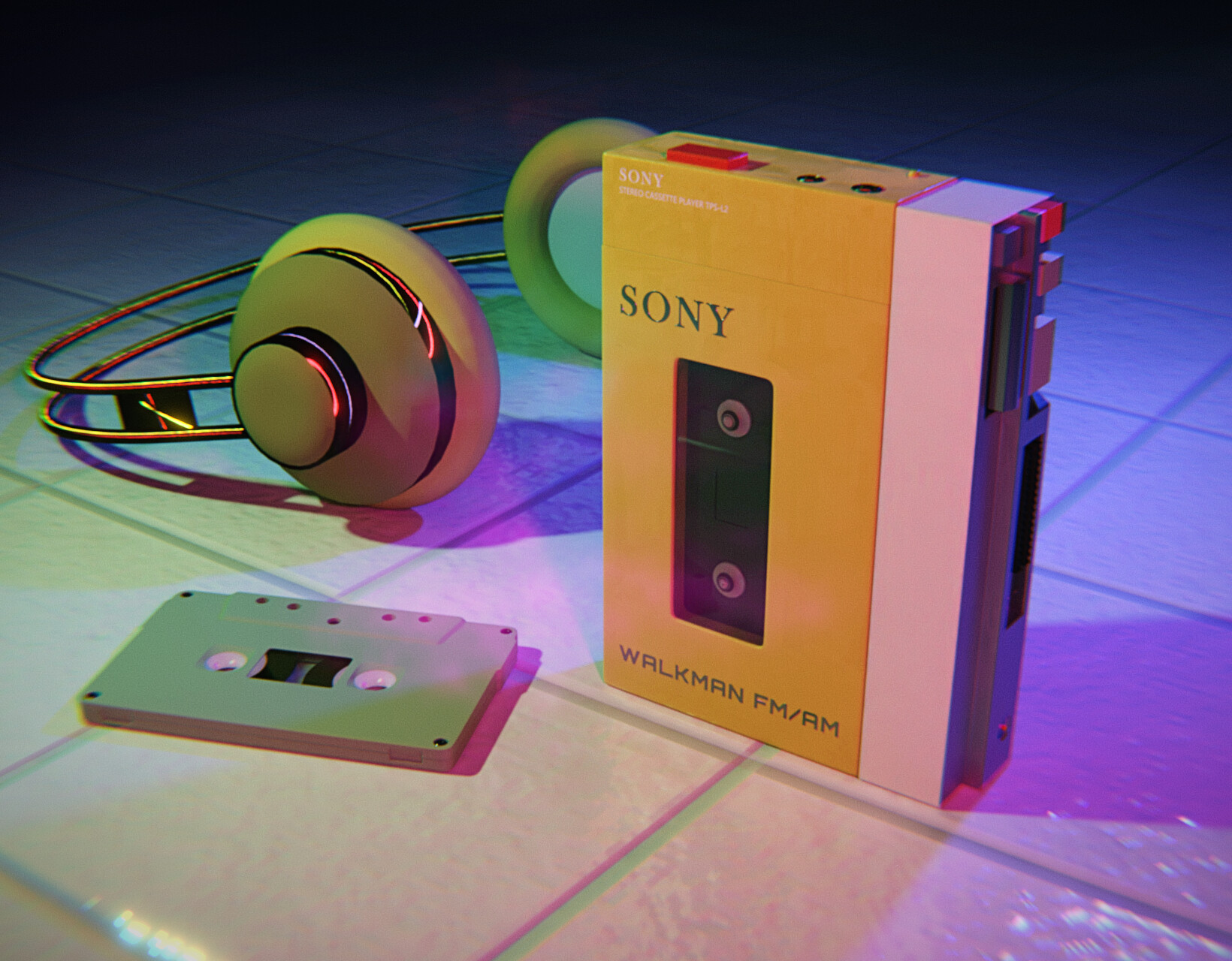 ArtStation - LoFi Walkman