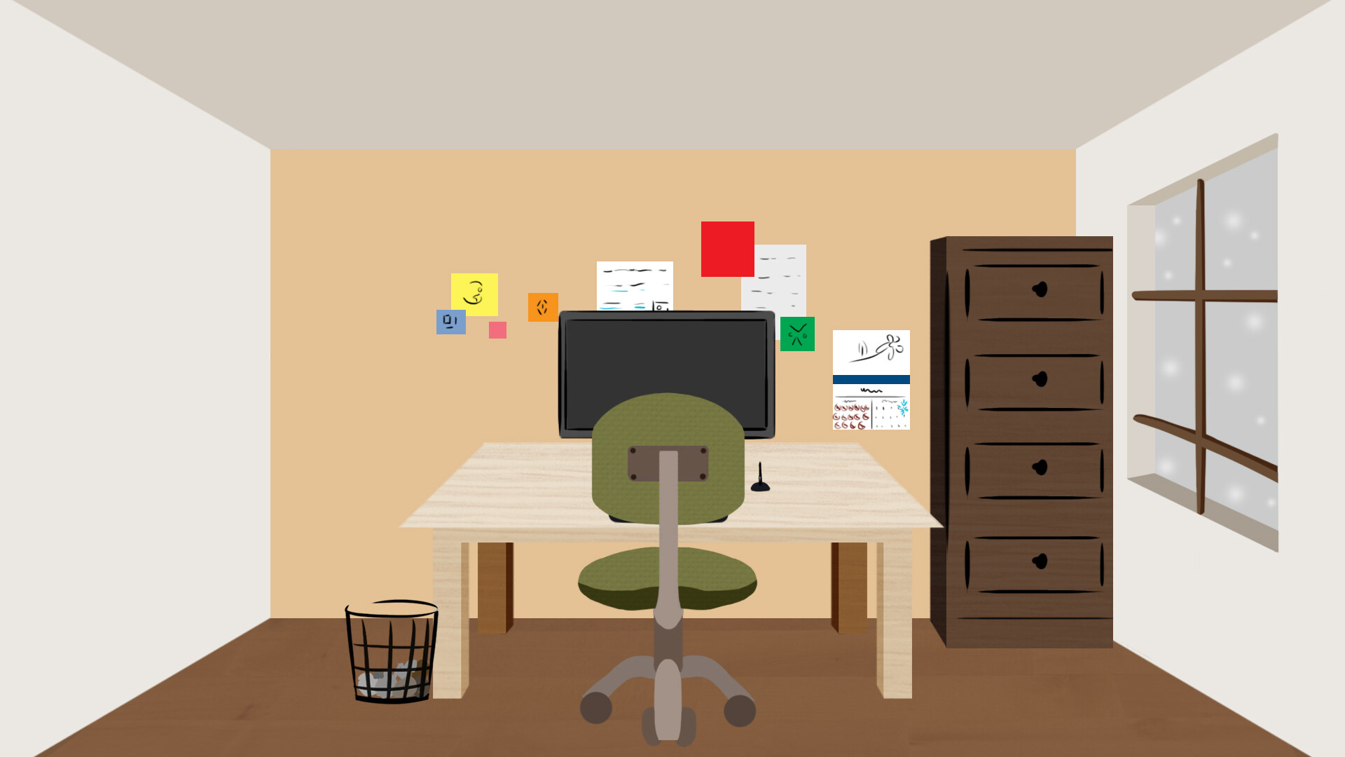 ArtStation - Animation Interior Background