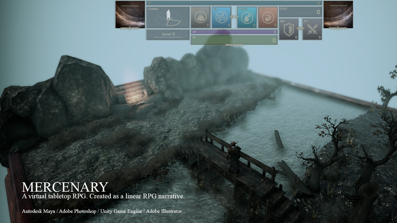 ArtStation - Mercenary RPG