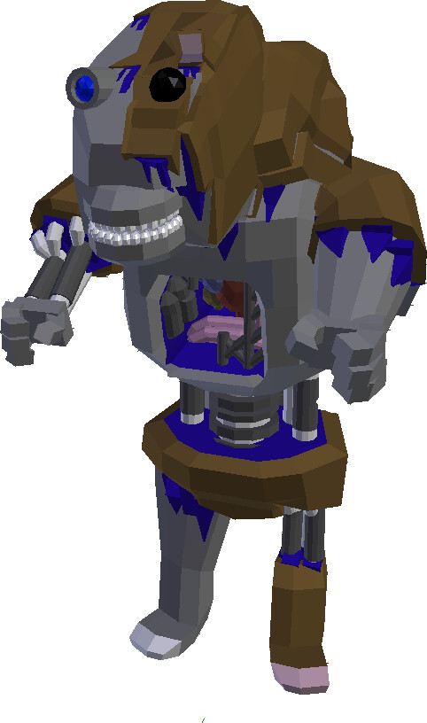 ArtStation - Cyborg rat (scary)