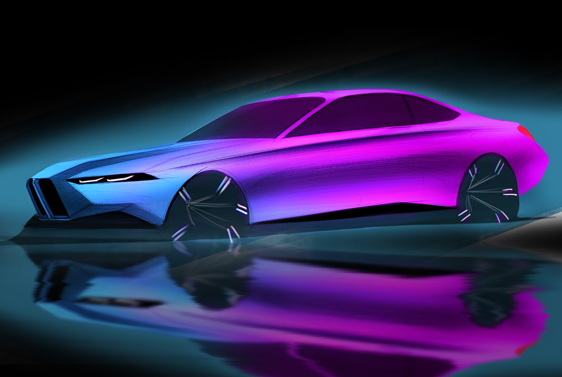 ArtStation - Bmw concept