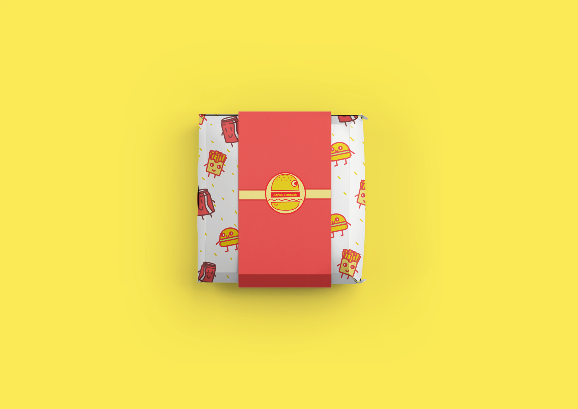 ArtStation - package design for fast food company